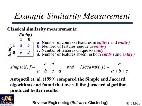 Ppt Clustering Software Systems To Identify Subsystem Structures