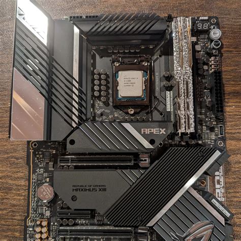 Motherboardcpumemory Combo Asus Maximus Xiii Apex Wintel 11900k Cpu