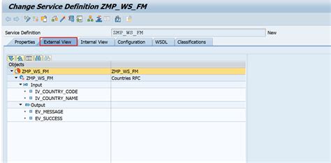 Web Service Rfc Function Modules Sap Sap Blog