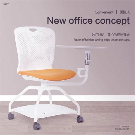 Training Chair With Table Board Conference Chair With Writing Board Conference Room Meeting