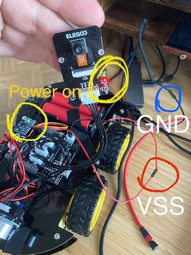 ESP WROVER Webcam With Usb From Elegoo Car Kit Cannot Connect