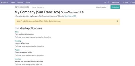 第十三章 web服务端开发 odoo cookbook