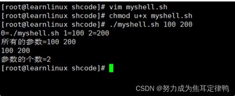 Linuxshell编程2内含：1设置环境变量2位置参数变量3预定义变量运算符4条件判断 阿里云开发者社区