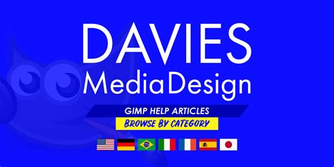GIMP Help Articles By Category Davies Media Design