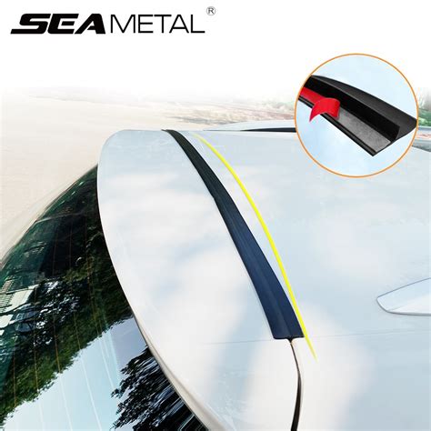 汽車後備箱車頂蓋頂縫密封條通用suv Mpv行李頂防塵防雨橡膠密封條 蝦皮購物