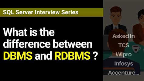 What Is The Difference Between DBMS And RDBMS YouTube