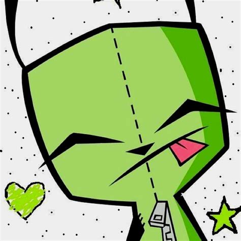 Gir Invader Zim Invader Zim Characters Alien Shows