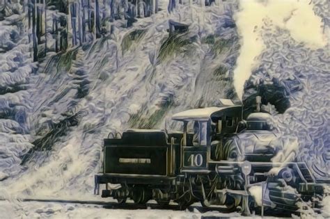 Georgetown Loop Locomotive Photograph Etsy