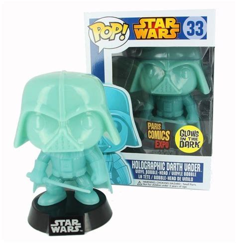 Funko Holographic Glow In The Dark Darth Vader Funko Pop Star Wars Star Wars Figurines Darth