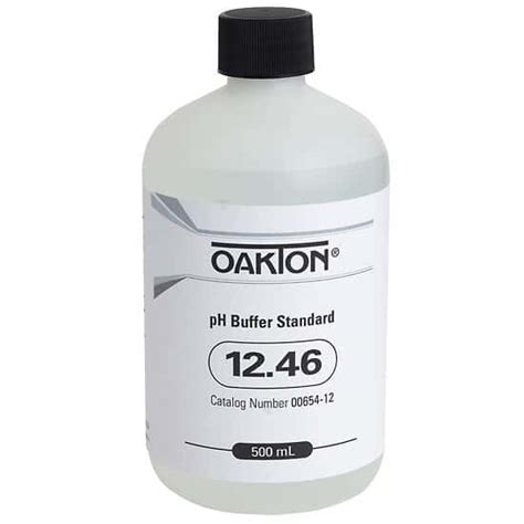 Always In Stock Oakton Buffer Solution Ph 1246 500 Ml From Cole Parmer