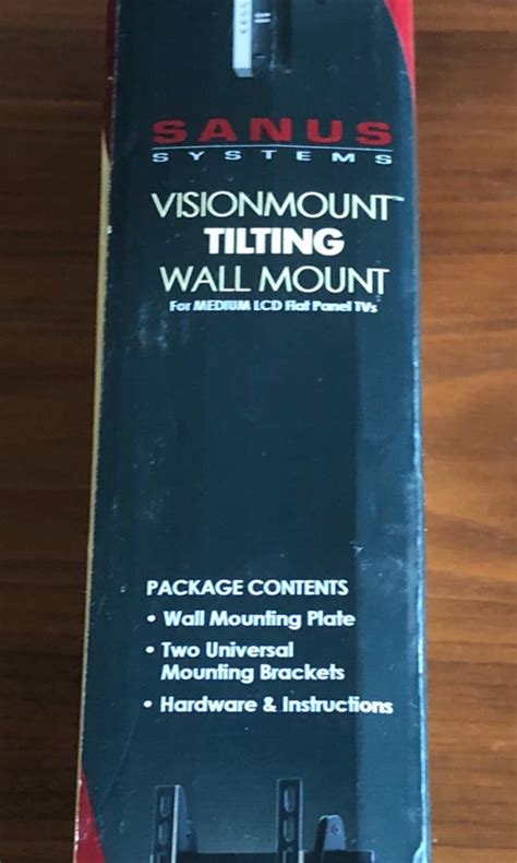 Bnib Sanus Visionmount Tilting Tv Wall Mount Tv And Home Appliances Tv