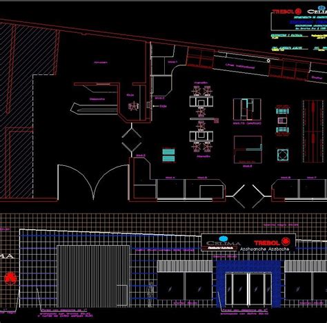 Ceramic Commercial Store DWG Block For AutoCAD Designs CAD