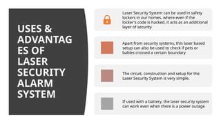 MINI PROJECT LASER SECURITY SYSTEM Pptx PPTX