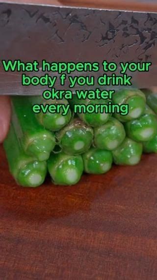 Discover The Health Benefits Of Okra Water