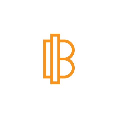 Premium Vector Abstract Letter B Logo Digital Bitcoin Logo Concept