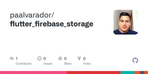 GitHub Paalvarador Flutter Firebase Storage