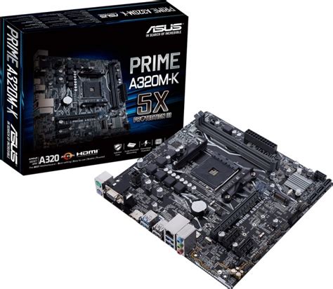 Материнская плата Asus Prime A320M-K Socket AM4 – фото, отзывы ...