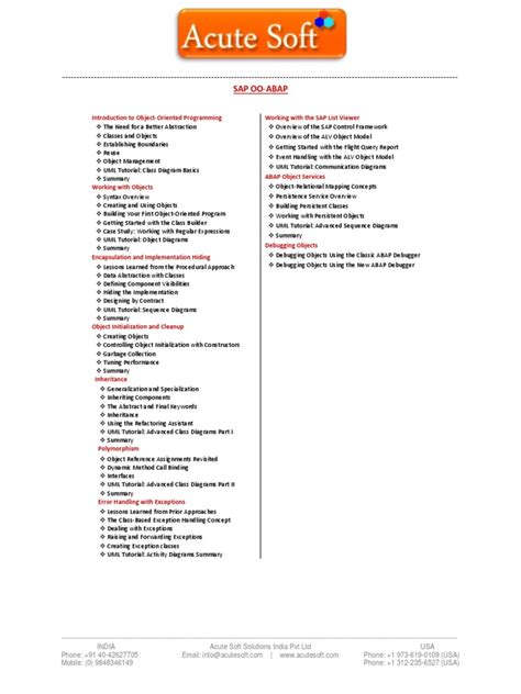 Oo Abap Pdf