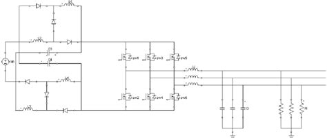 Proposed Switched Z Source Inverter Download Scientific Diagram
