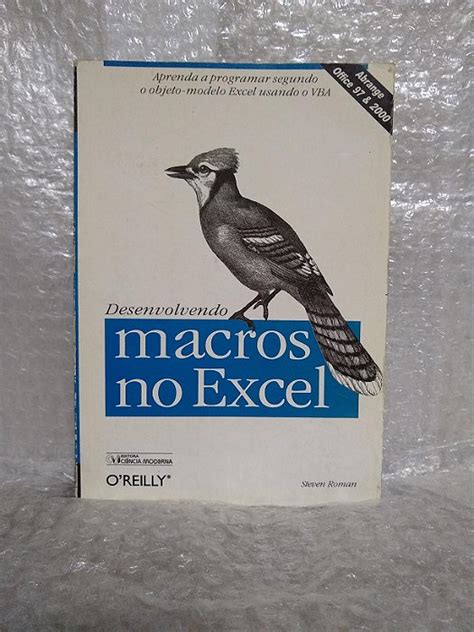 desenvolvendo macros no excel steven roman seboterapia livros