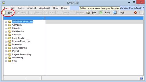 Smartlist Builder 2013 New Feature Of The Day Create New Smartlist