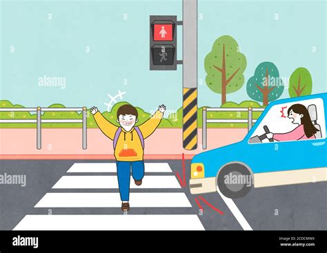 safe road safety crossing sequencing road safety cros