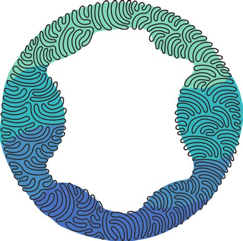 Continuous One Line Drawing Leather Sign Icon Outline Symbol For Web Design Or Mobile App Thin