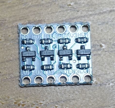 Logic Level Converter Between An Arduino Uno And Microbit Using A Fet Transistor Mattoppenheim