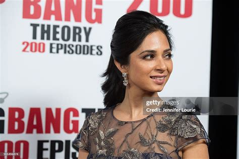 Actress Aarti Mann Arrives At The Cbss The Big Bang Theory News