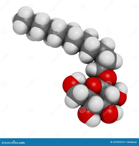 Lauryl Glucoside Dodecyl Glucoside Molecule It Is Non Ionic