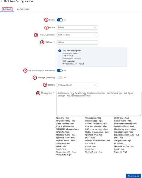 File Networking Rutos Manual Mobile Utilities Sms Utilities Modify Sms Rule General Dualmodem 1