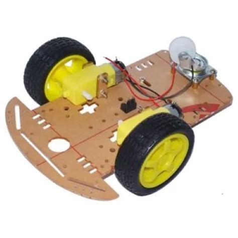 Carro Chasis Arduino wd Base Acrílica Con Encoder Arduino en venta en Riobamba Chimborazo por