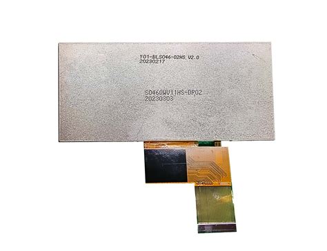 4 6 Inch 800 X 320 Bar Type Color Tft Lcd With Rtp Cdtech Lcd Touch Screen