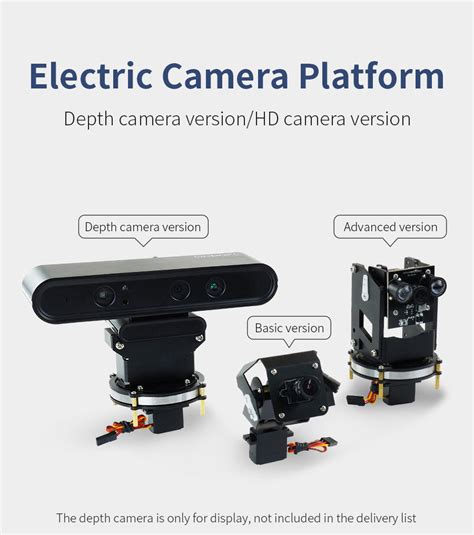 Yahboom 2dof Electric Camera Platform Ptz For Raspberry Pi Ros Ros2 Robot