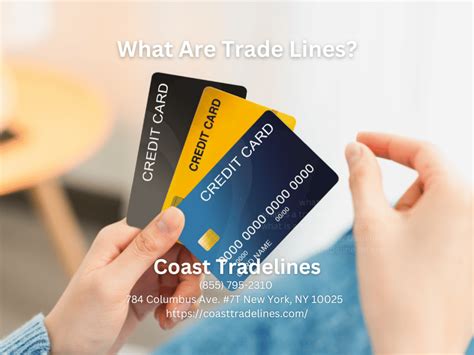 What Are Trade Lines? - Coast Tradelines
