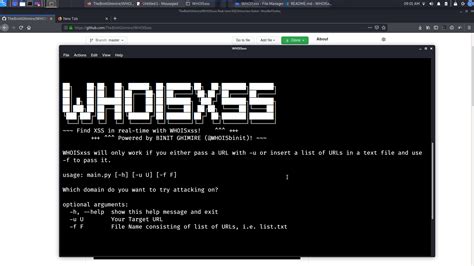 Github Thebinitghimire Whoisxss Real Time Xss Detection Suite