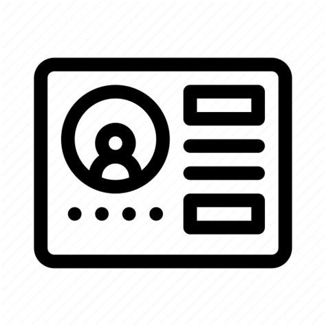 Profile User Personal Account Mobile Phone Icon Download On Iconfinder