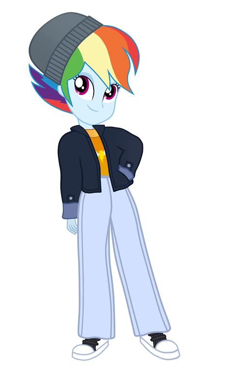 Adult Rainbow Dash Human By Bugoythebrony On Deviantart