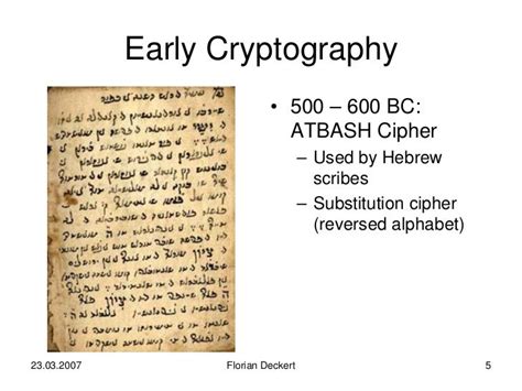 a brief history of cryptography