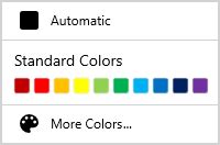 Theme Colors In Winui Color Palette Control Syncfusion
