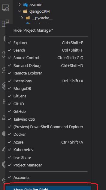 Tech Corner How To Move The Side Bar To The Right In Visual Studio Code