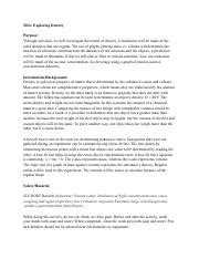 Exploring Density Lab Report Pdf Title Exploring Density Purpose Through Activities We Will