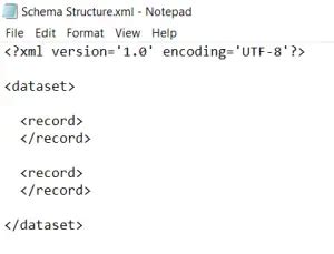 How To Create An XML Schema Using Data In Excel