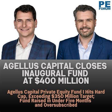 Pe Forum On Linkedin 📣 Agellus Capital Closes Inaugural Fund At 400