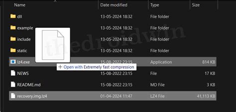Extract Bootimglz4recoveryimglz4 And Get Stock Bootrecovery
