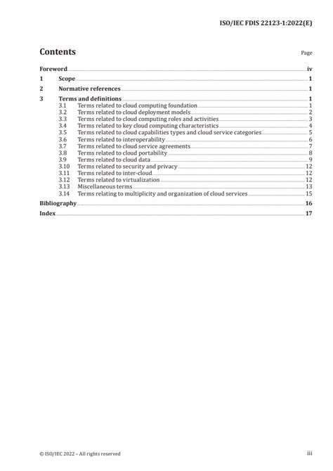 ISO IEC 22123 1 2023 Information Technology Cloud Computing Part 1 Vocabulary