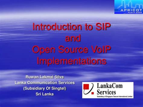 ppt introduction to sip and open source voip implementations