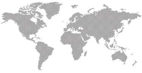 Free Vector Abstract World Map