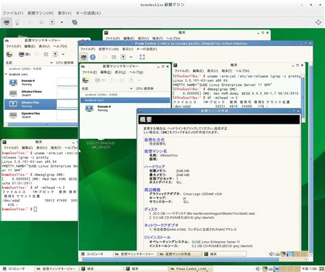 オープンギャラリー：centos 7によるnested Kvm環境の構築とlxcネットワーク