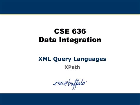 ppt cse 636 data integration powerpoint presentation free download